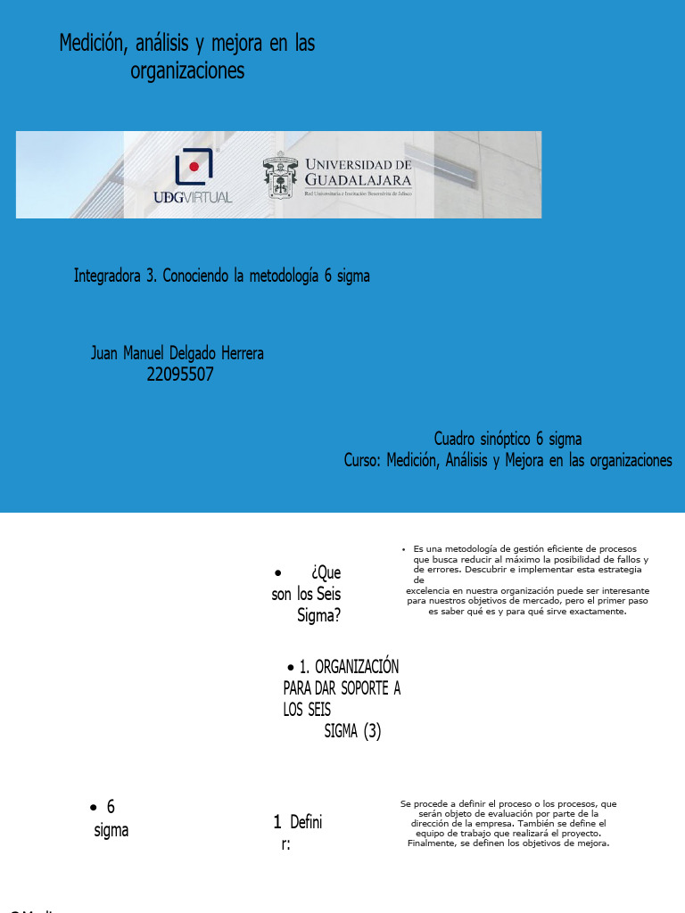 6 Six Sigma Descargar Gratis Pdf Six Sigma Lean Manufacturing