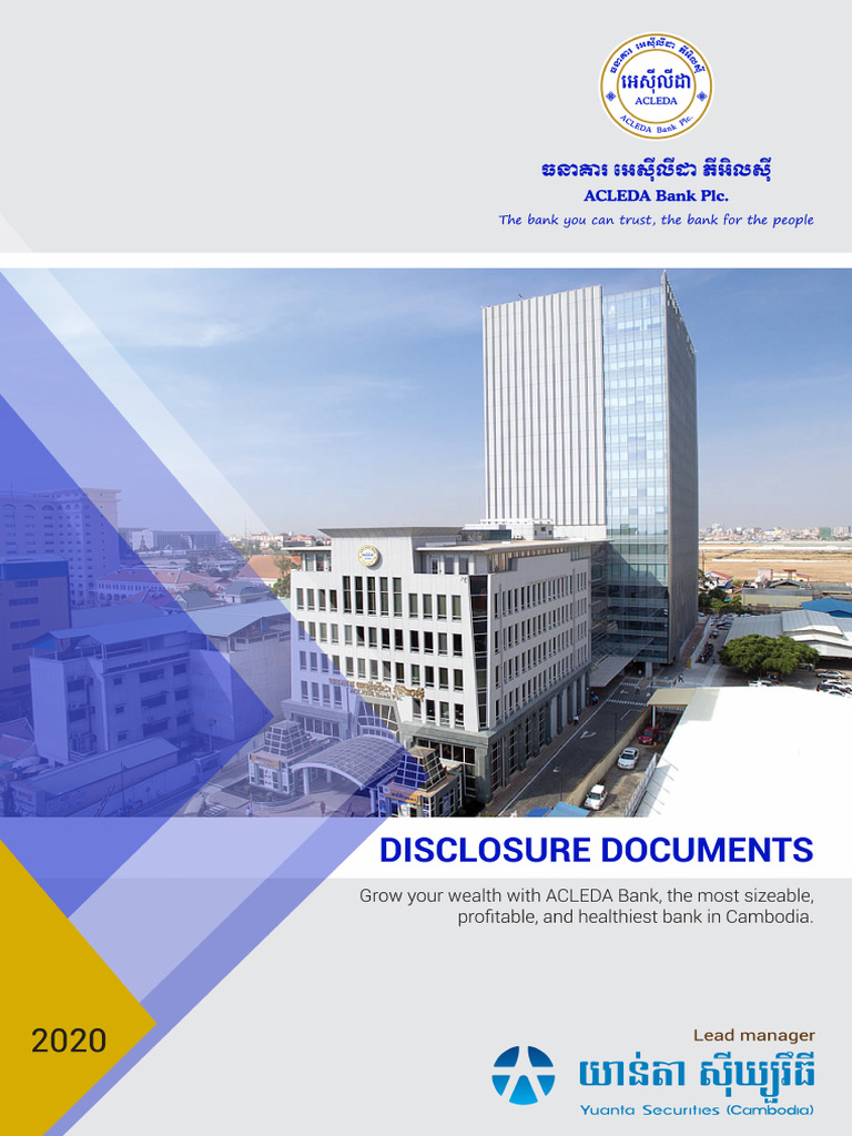 Disclosure Documents Eng | Download Free PDF | Securities (Finance ...