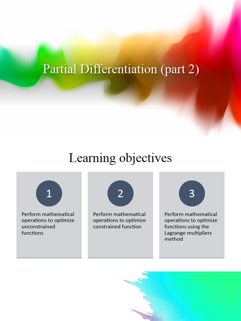 Chapter 5 Partial Differentiation (Part 2) | PDF | Mathematical ... Chapter 5 Partial Differentiation (Part 2) | PDF | Mathematical ...