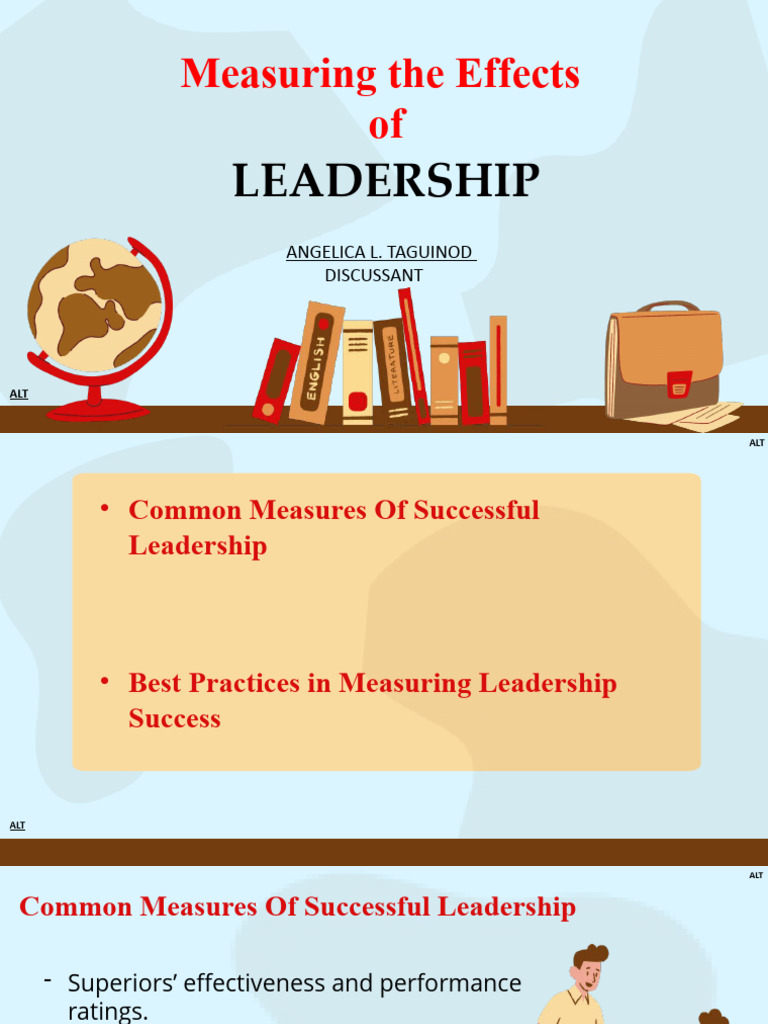 Measuring The Effects of Leadership | PDF | Career & Growth