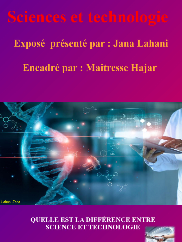 Sciences Et Technologies Jana | PDF | Science | Sciences physiques