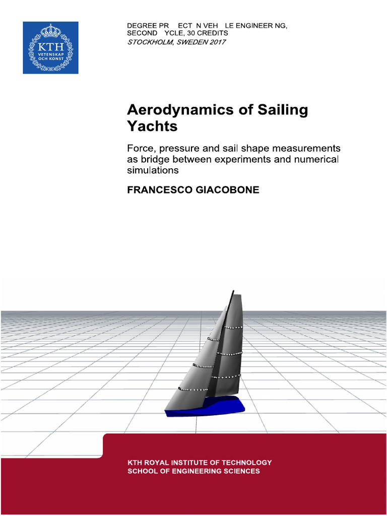 Aerodynamics of Sailing Yachts | PDF | Fluid Dynamics | Drag (Physics)