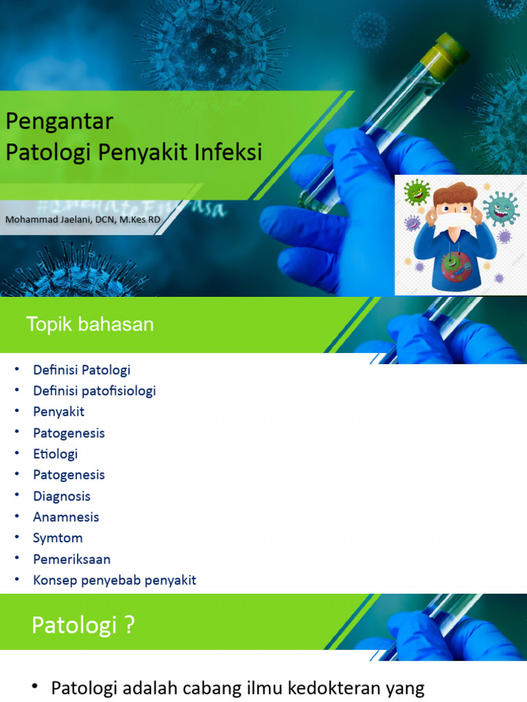 Pengantar Patologi Infeksi 2024-R | PDF
