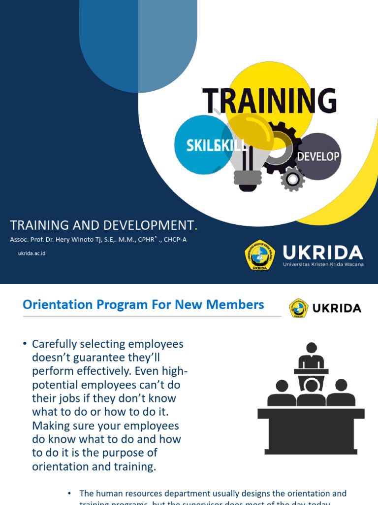 Training and Development | PDF | Learning | Business