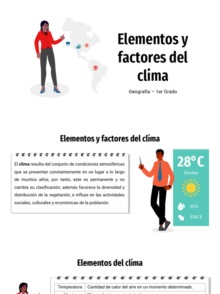 Elementos y Factores Del Clima - Actividad 11 | PDF | Clima | Oceanografía