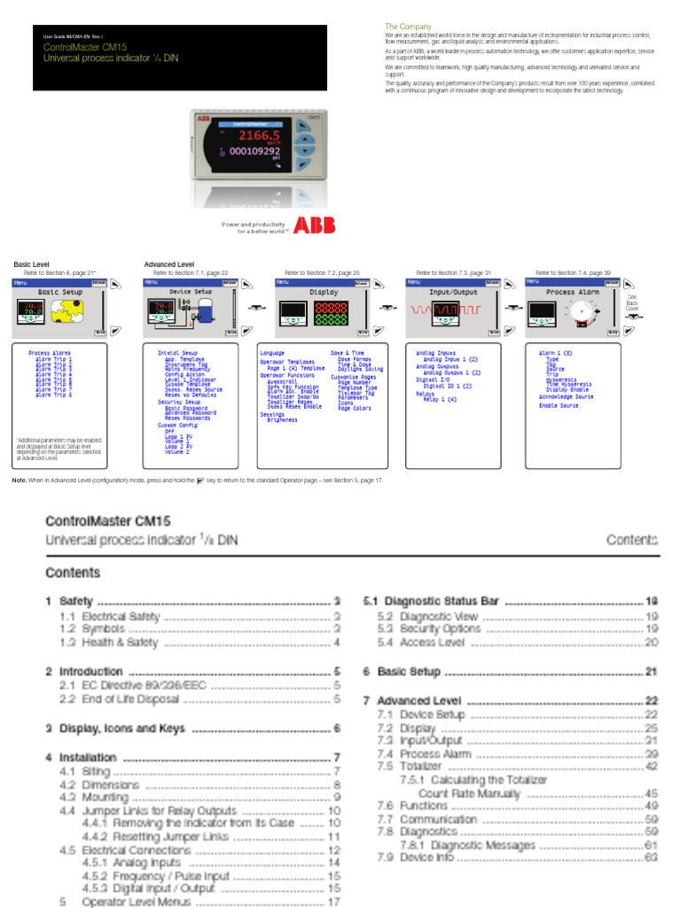 CM15 | PDF | Relay | Power Supply