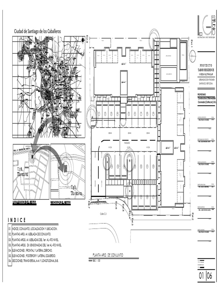Planos Arquitectónicos Tabor Residences 2-12-2022 PDF | PDF