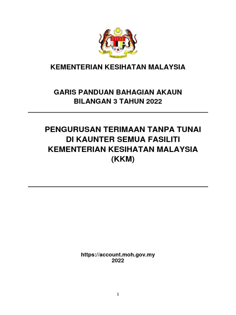 Garis Panduan BHGN Akaun Bil. 3 Tahun 2022 - 30092022 | PDF