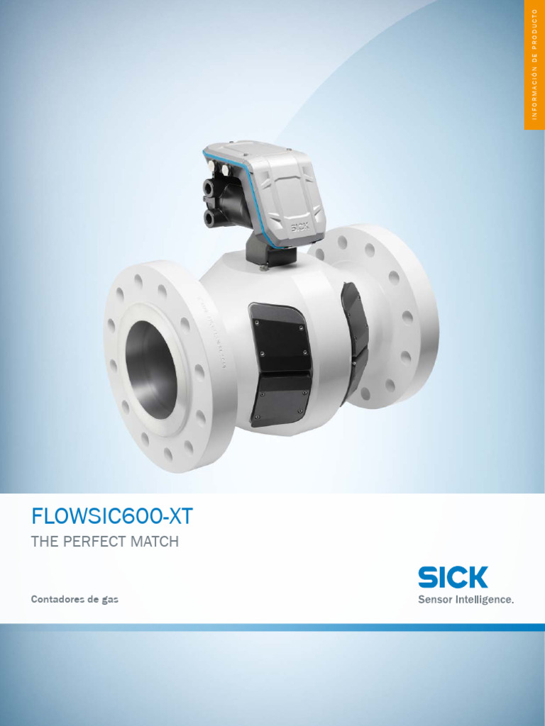 Product Information Flowsic600 XT Gas Flow Meters Es Im0074620 | PDF ...