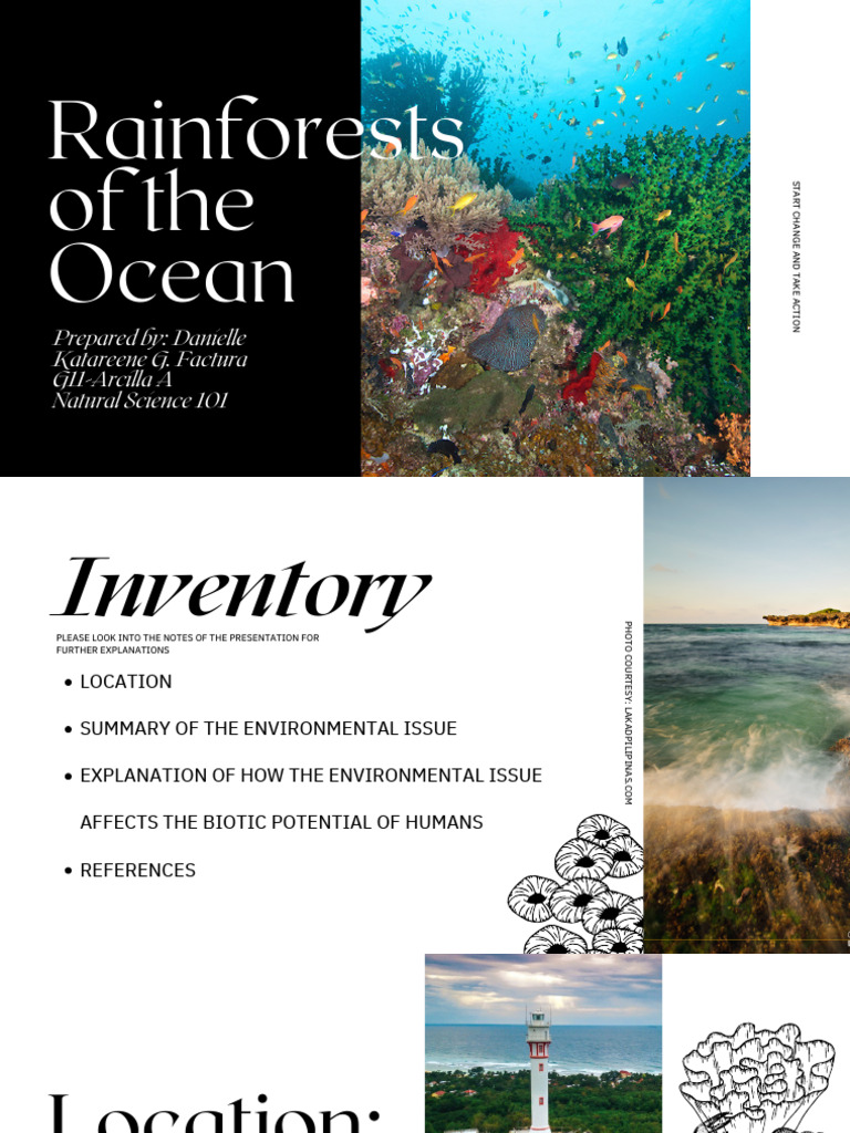 Factura NSC MT3 Presentation | PDF | Habitat Destruction | Coral Reef