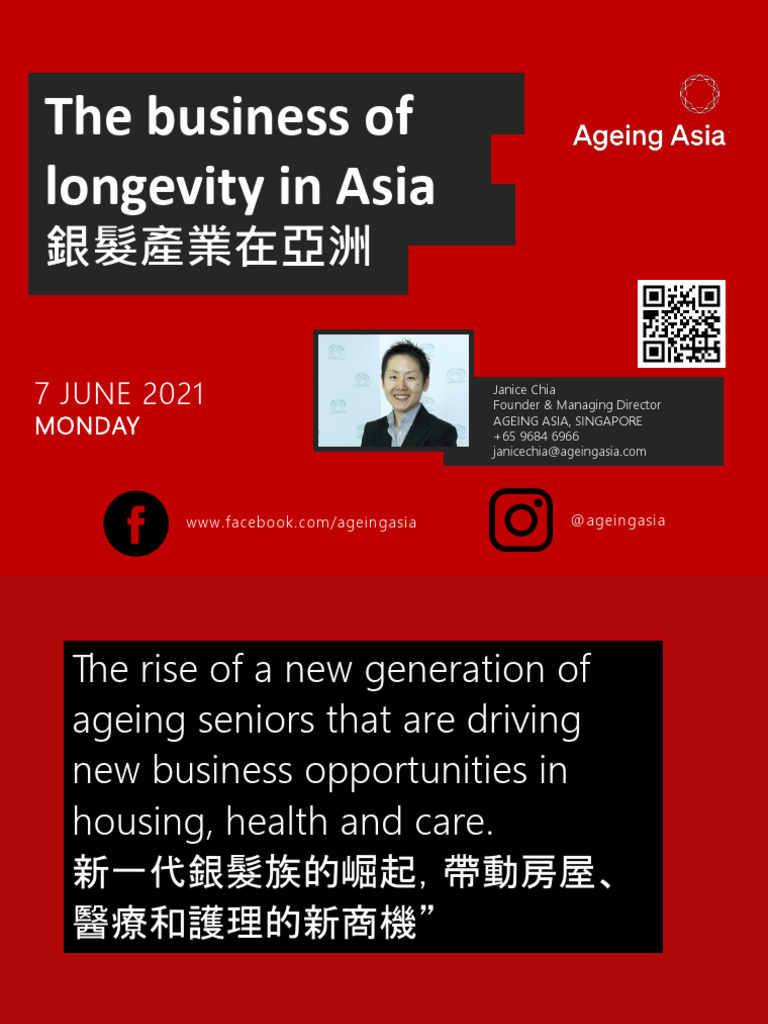 Ms Janice Chia - Powerpoint Presentation | PDF | Ageing | Asia
