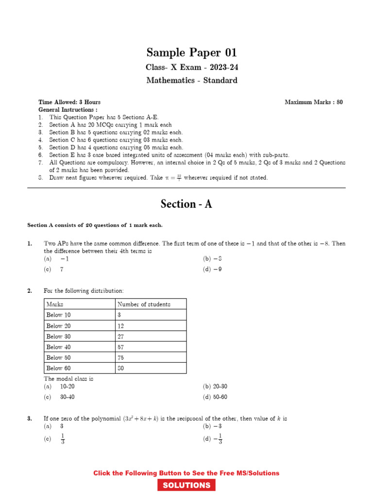 Math PS1 | PDF | Circle | Area