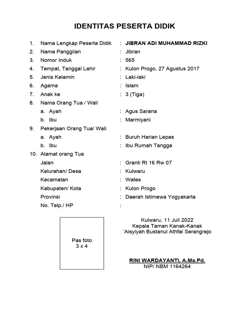 Jibran Adi Muhammad Rizki | PDF