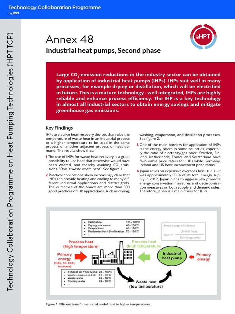2-Page Annex 48 | PDF | Heat Pump | Heat