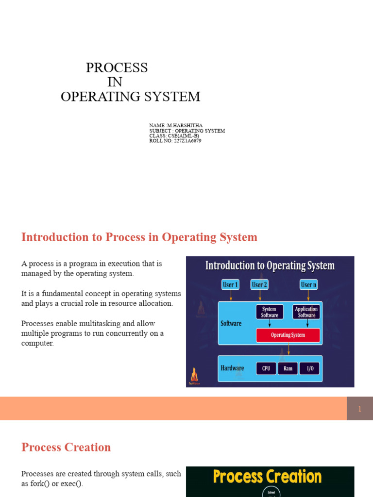 Os PPT (6679) | PDF | Process (Computing) | Scheduling (Computing)