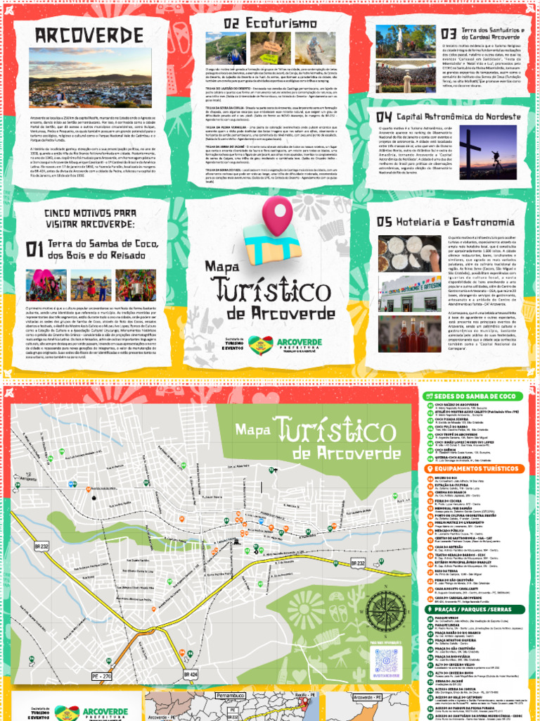 Mapa Turístico de Arcoverde V1 | PDF
