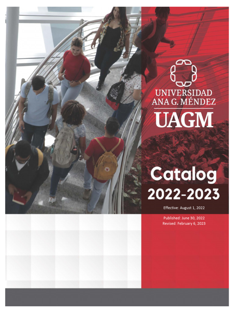 Catalogo Uagm 2022 23 Enmendado | PDF