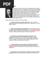Atomic Theory Timeline Democritus John Dalton Michael | PDF | Electron ...