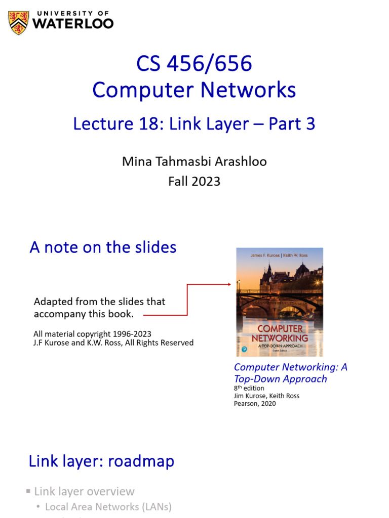 Lec 18 | PDF | Computer Network | Channel Access Method Lec 18 | PDF | Computer Network | Channel Access Method