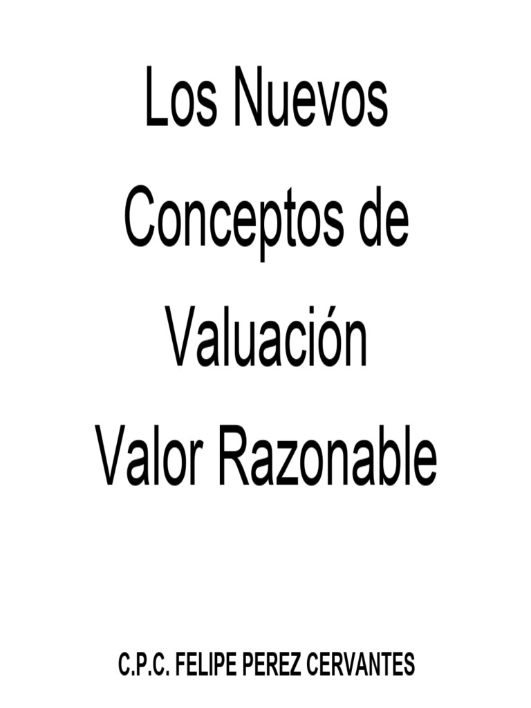 Valor Historico | PDF | Valoración (Finanzas) | Contabilidad