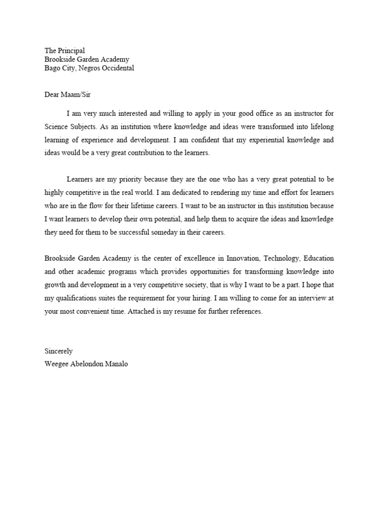 Application Letters | PDF | Learning | Neuroscience