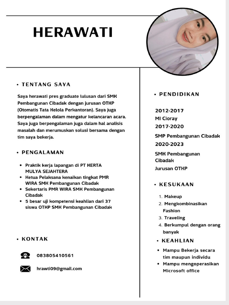 CV Herawati | PDF