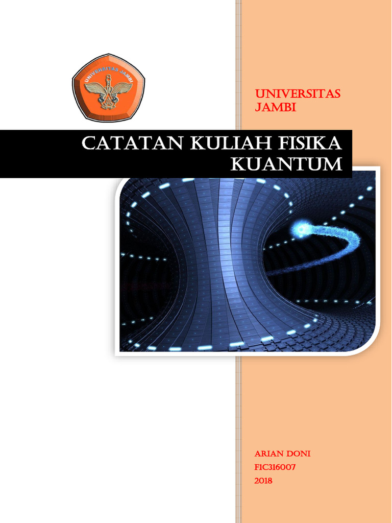 CATATAN KULIAH FISIKA KUANTUM PDF | PDF