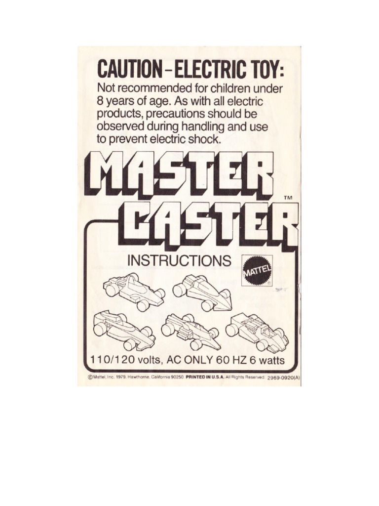 Master Caster | PDF