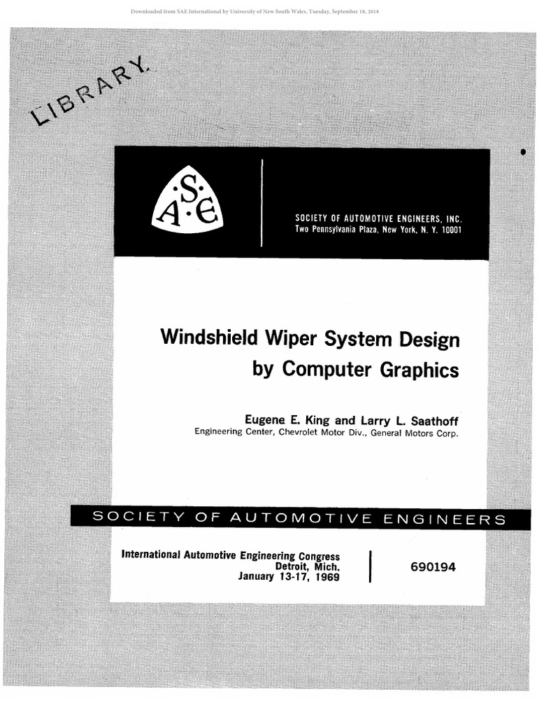 King 1969 | PDF | Ellipse | Computer Programming