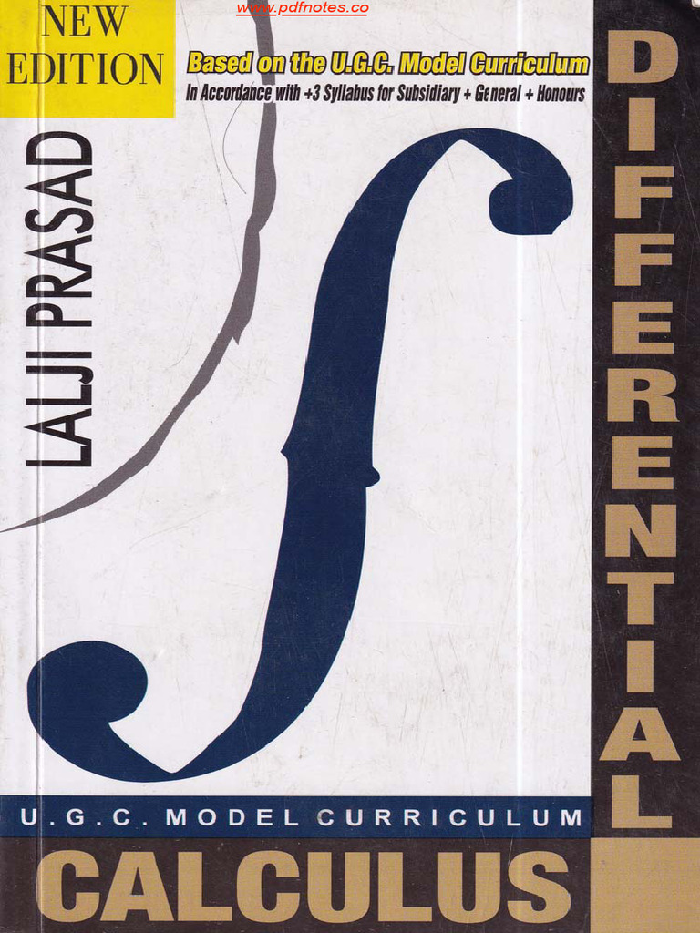 Differential Calculus by Lalji Prasad | PDF