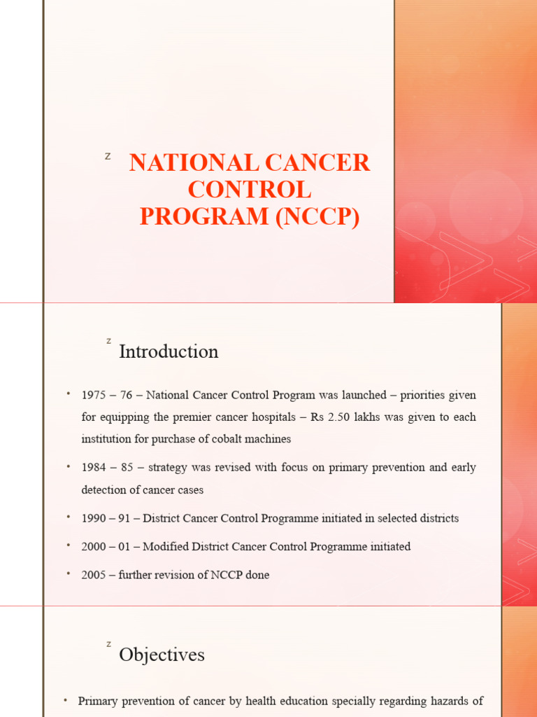 NCCP, NCDCS, Nutritional PRGM | PDF | Non Communicable Disease | Preventive Healthcare