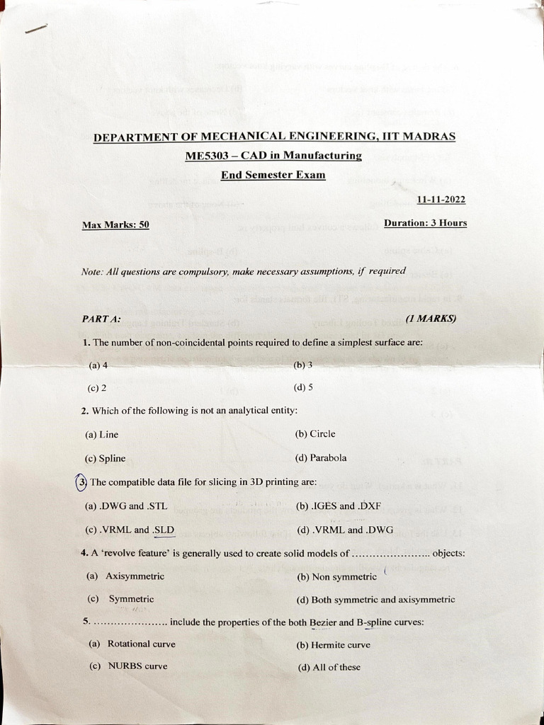Previous Year Paper Sem 1 | PDF | Programmable Logic Controller ...