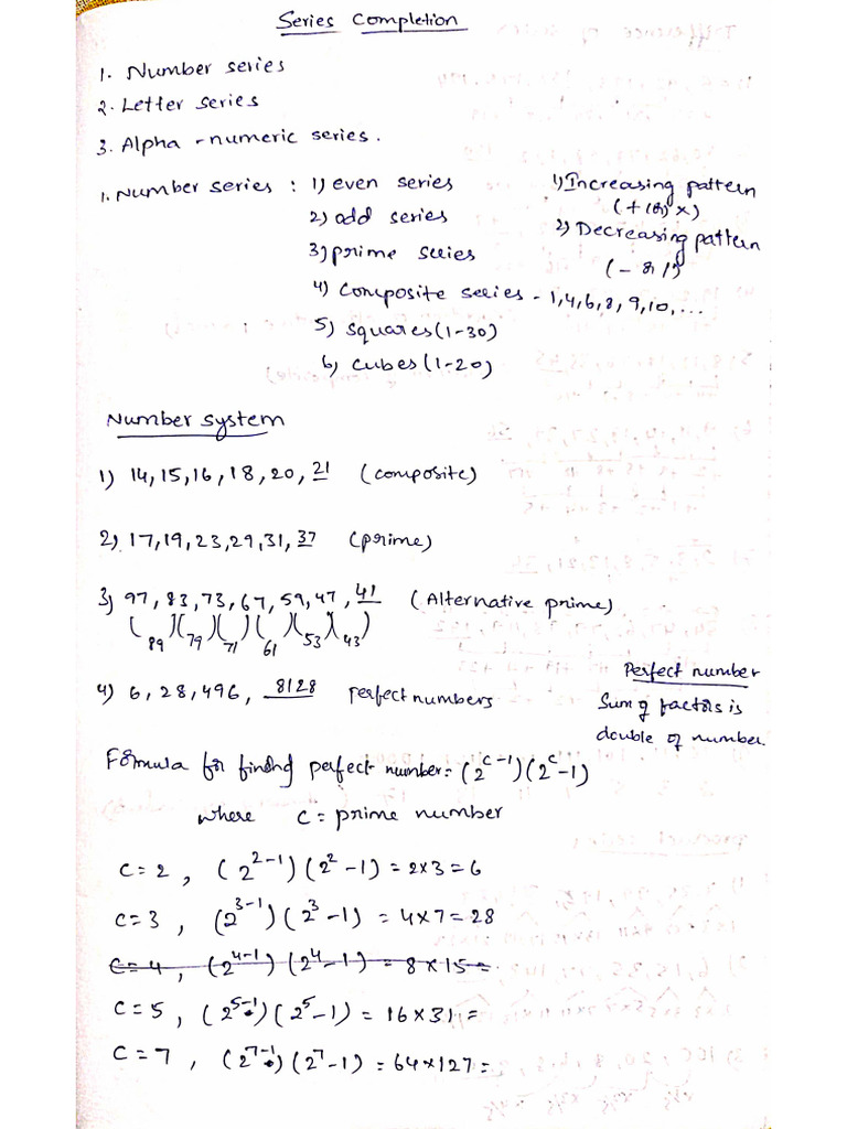 life skills_SERIES COMPLETION | PDF