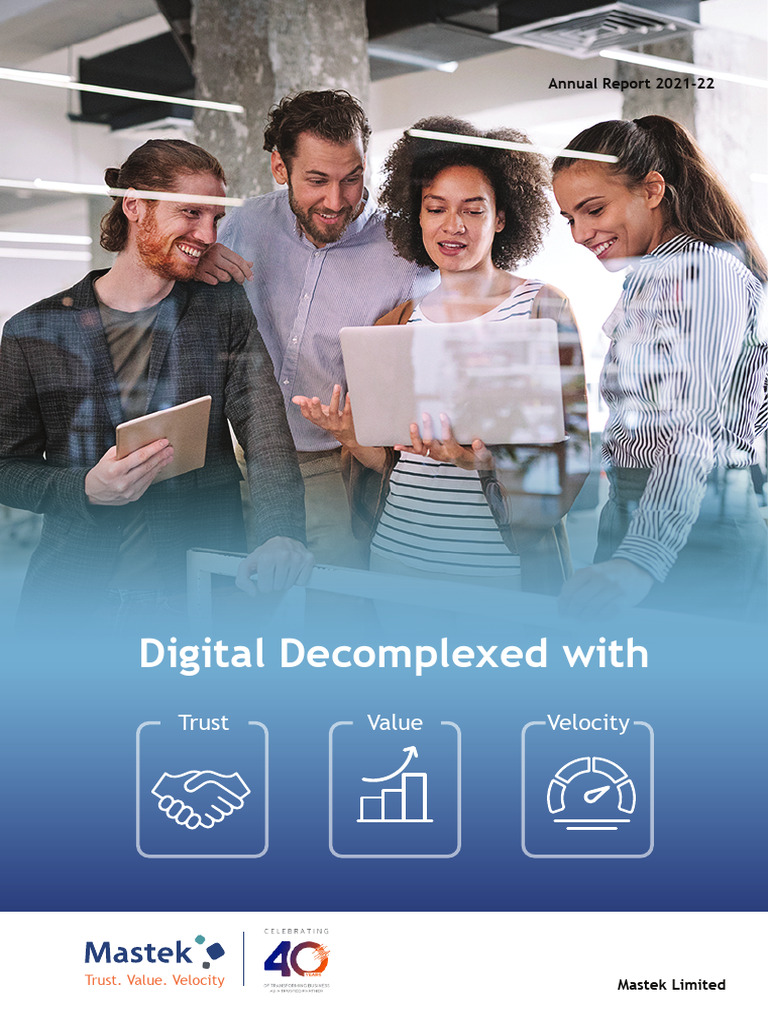 Mastek Annual Report 2021-22 | PDF | Cloud Computing | Oracle Corporation