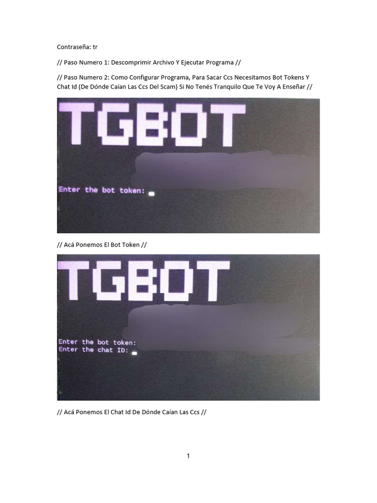 Metodo Tgbot Token | PDF