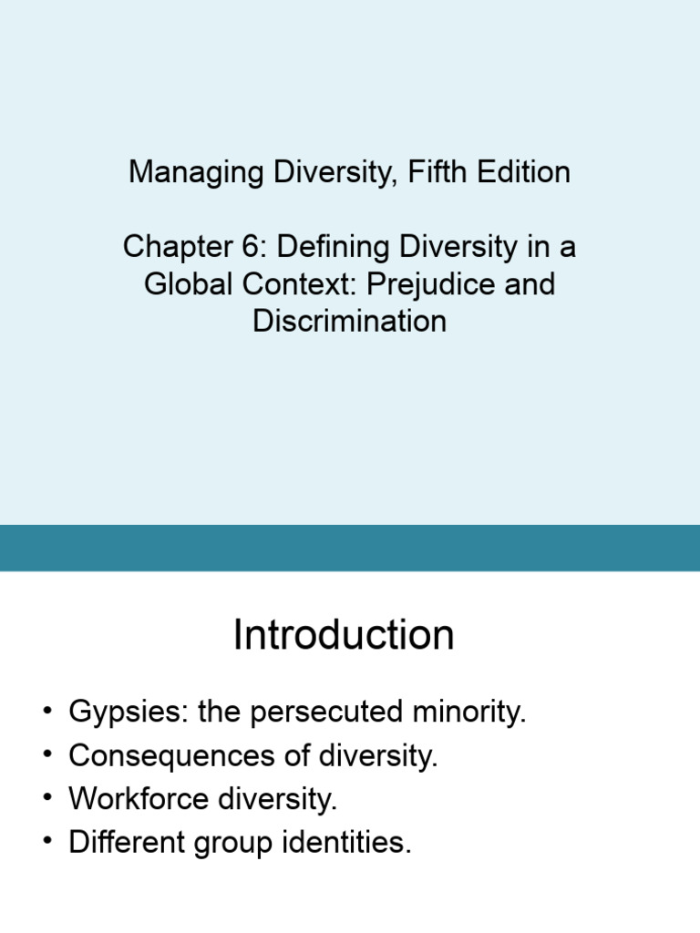 Mor Barak 5e Ch06 Presentation | PDF