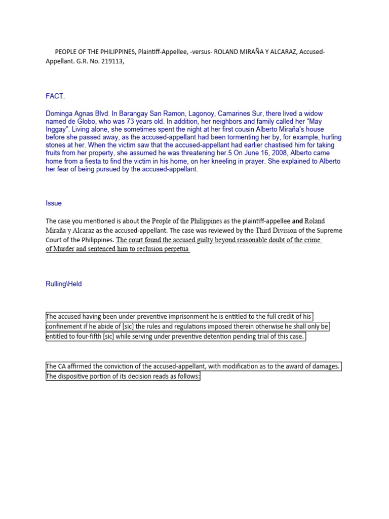 Criminal Law | PDF | Appellate Court | Reasonable Doubt