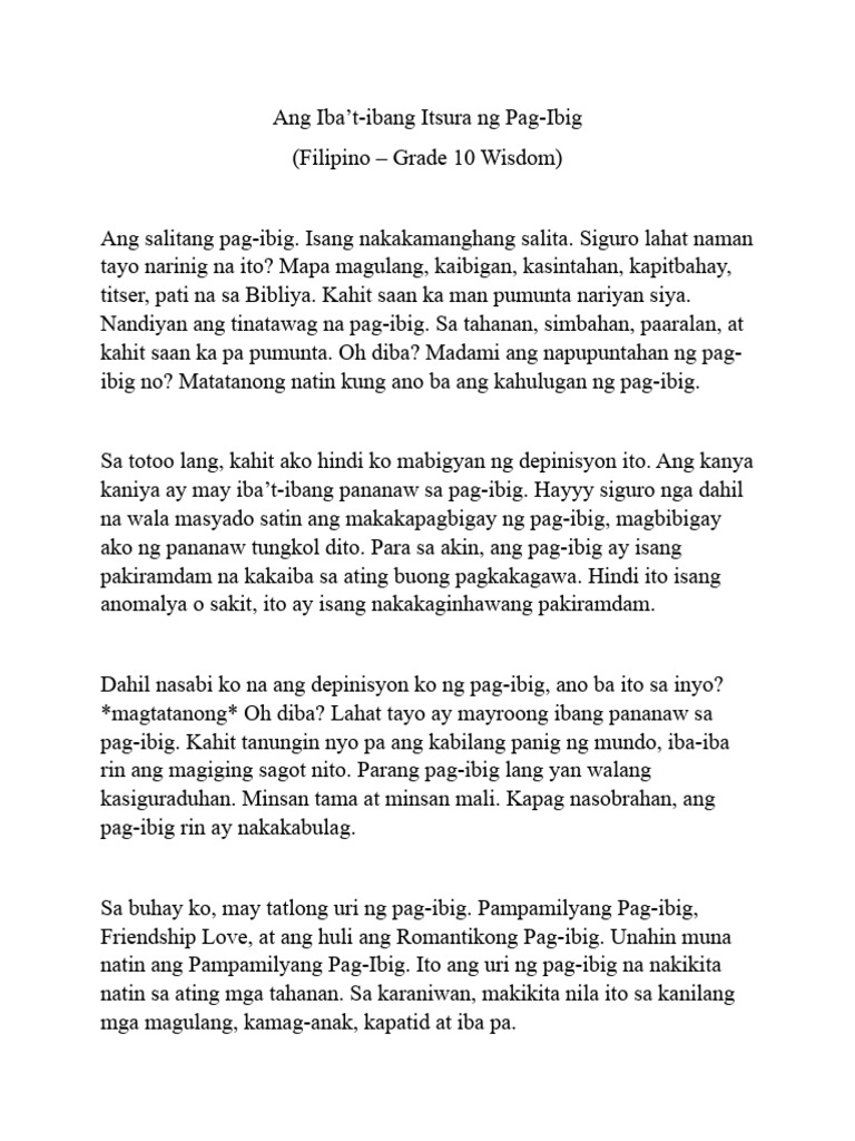 Talumpati | PDF