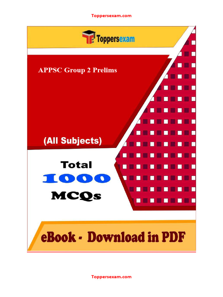APPSC Group 2 Prelims in English | PDF | Cost Of Living | Taxes