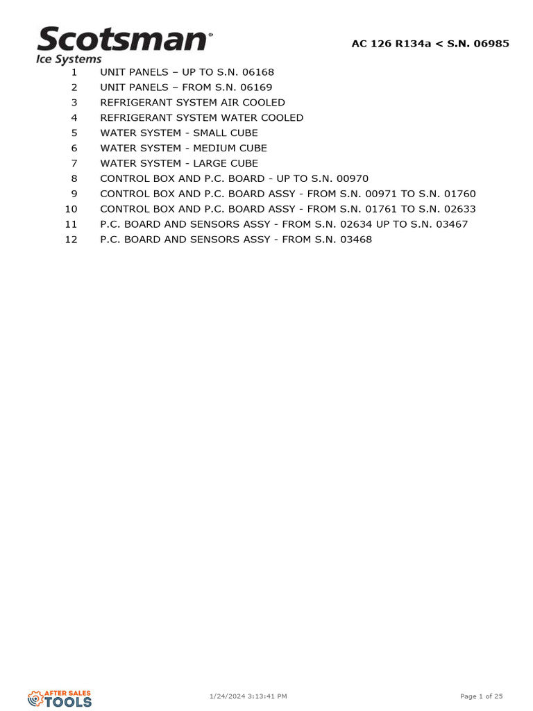 SPRINT - 200122, SPRINT - 200121, Model AC126 | PDF