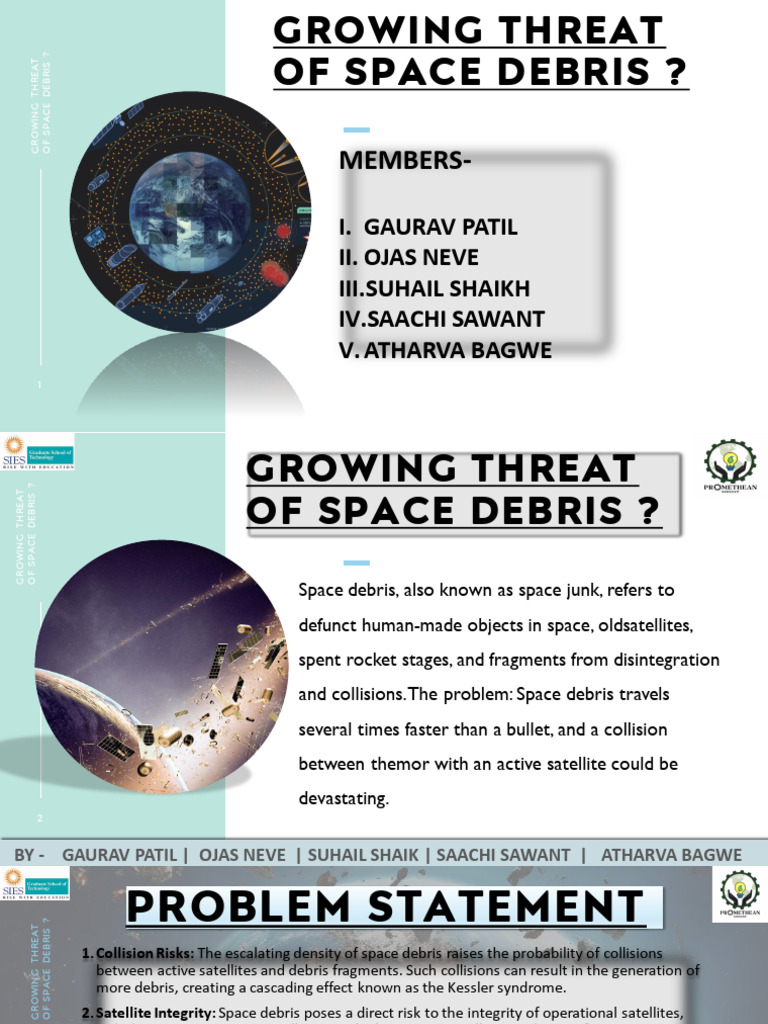 Sustainx 1 | PDF | Space Debris | Satellite
