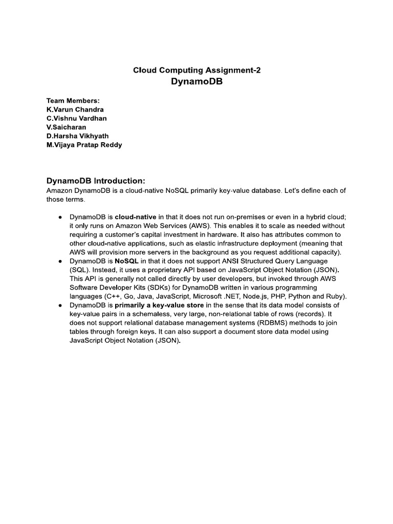 CS523 CC Assignment-2 | PDF