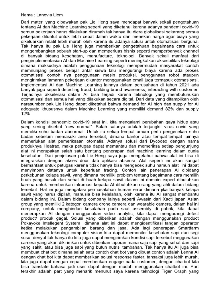 Summary Week 10 | PDF