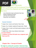 Gender and Development NOTES | PDF | Gender | Gender Studies