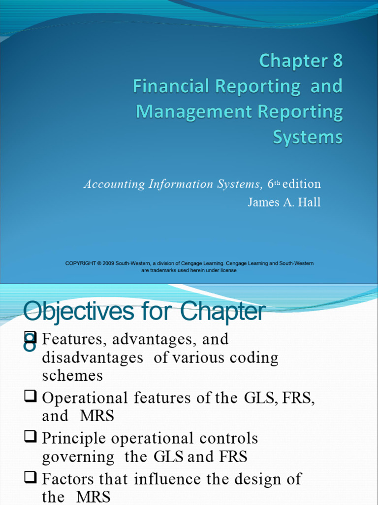 Ch8-Financial Reporting & Management Reporting Systems | PDF | Big Data ...