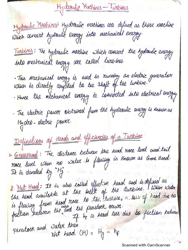 Hydraulics Notes Compressed 11zon 1647934796 | PDF