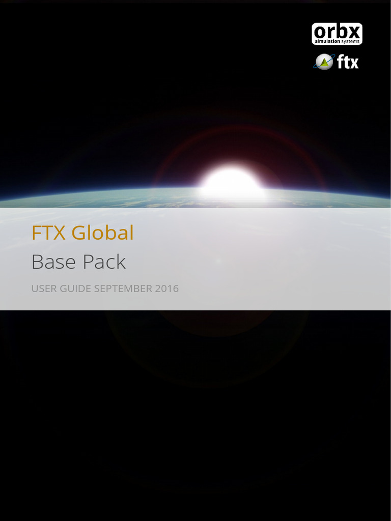 Orbx Global Base User Guide 41e31b | PDF | License | Computing