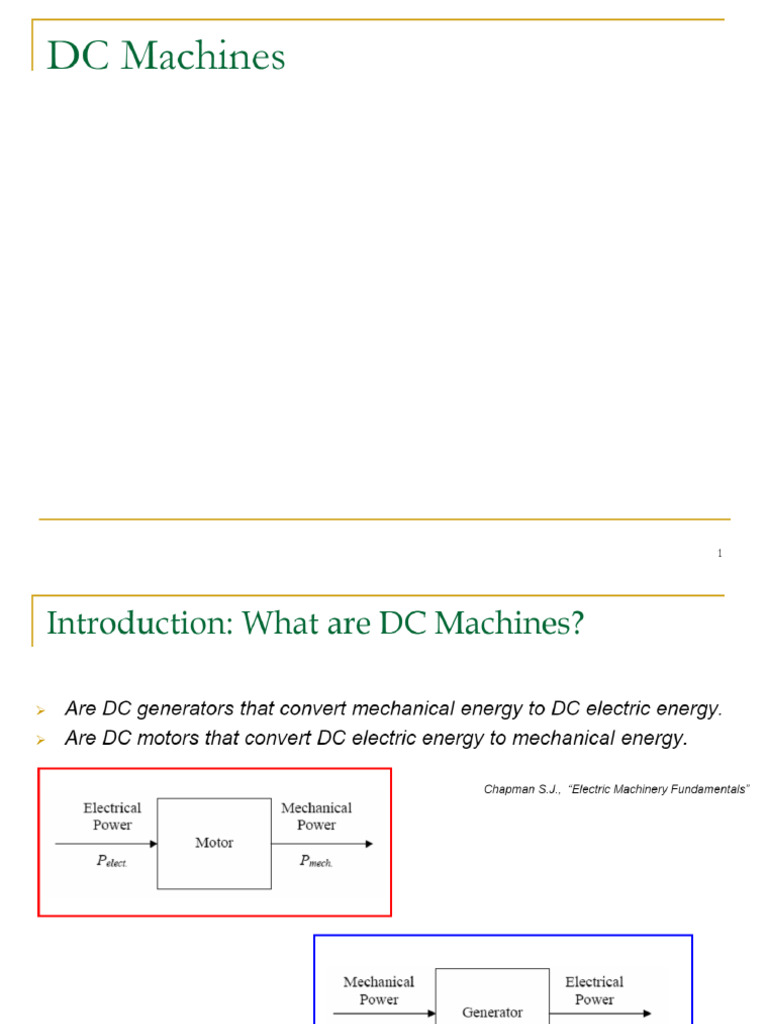 DC Motors | PDF