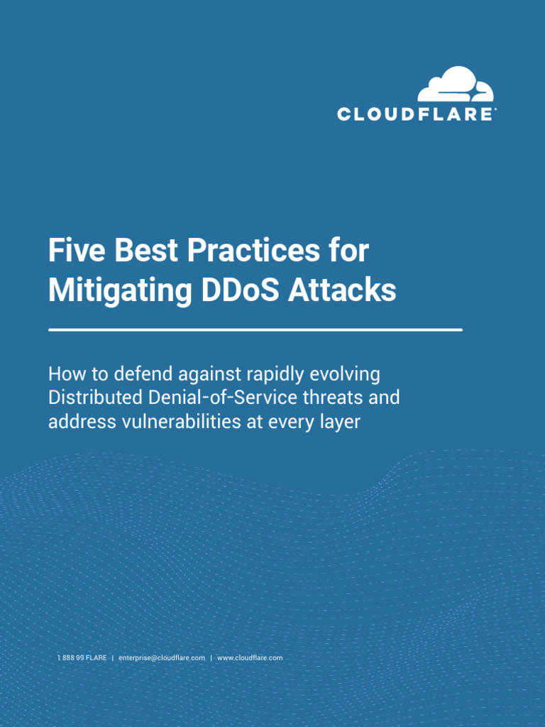 Five Best Practices For Mitigating DDoS Attacks WP | PDF | Denial Of ... Five Best Practices For Mitigating DDoS Attacks WP | PDF | Denial Of ...