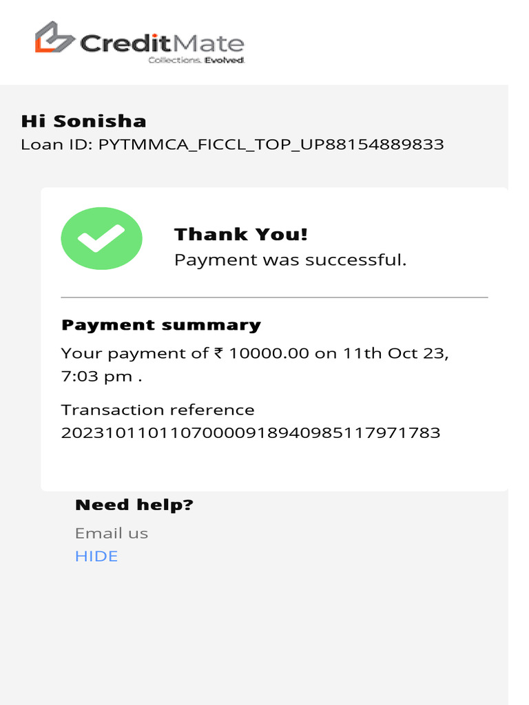 Paytm CreditMate | PDF
